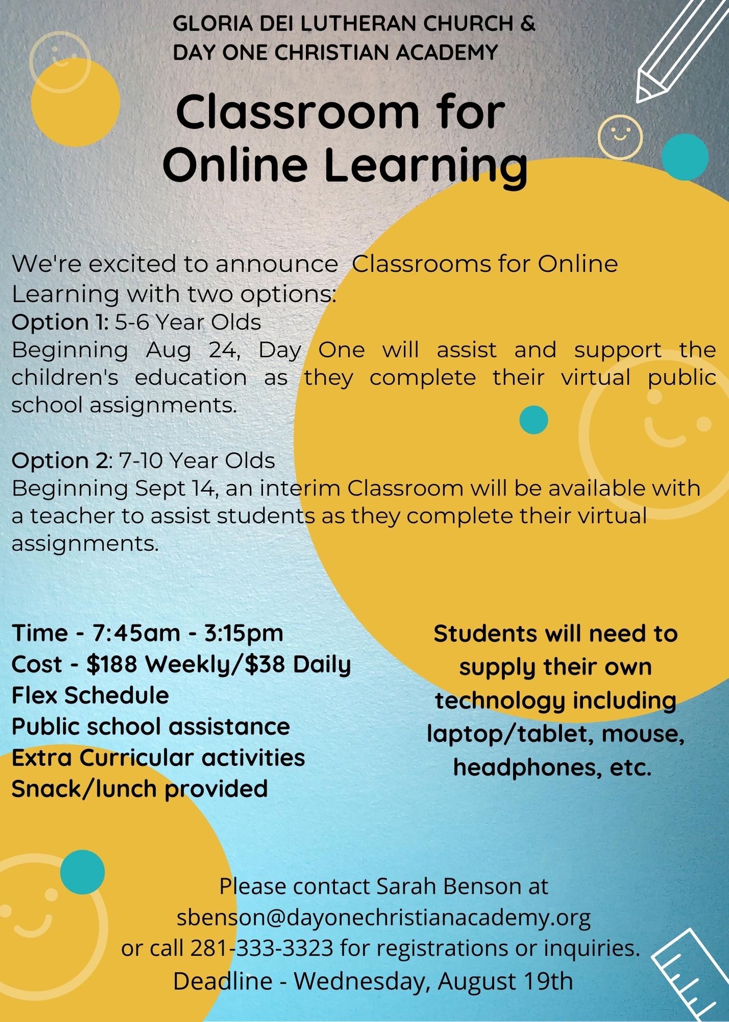 Day One Christian Academy